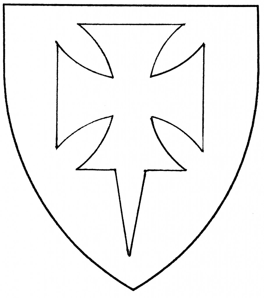 Cross: Fitchy, fitched, fitched at the foot | Mistholme